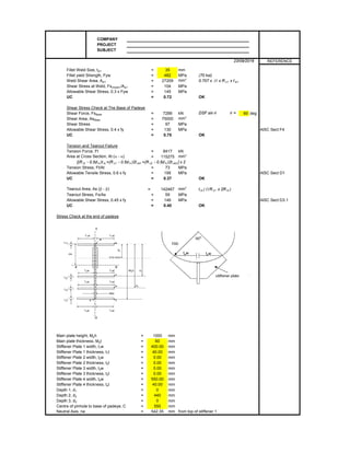Padeye calculation example | PDF
