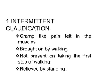 Peripheral artery disease | PPTX