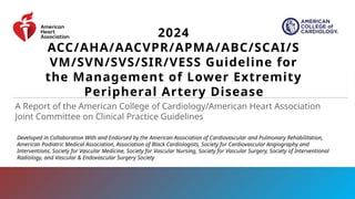 PAD guidelined Powerpoint 2024 ACC AHA GUIDELINES | PPTX