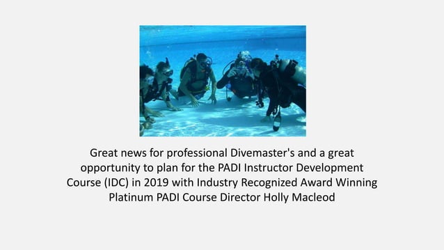 Padi divemaster komodo | PPTX