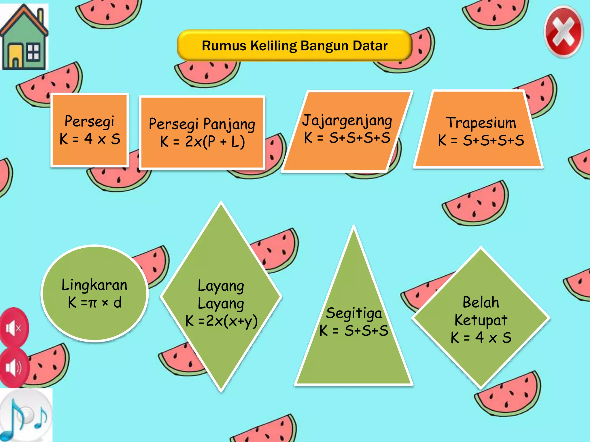 Padilah Subari Media Pembelajaran Interaktif Bangun datar | PPT