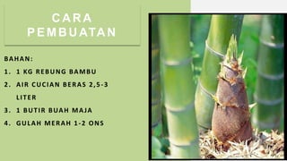 MANFAAT DAN CARA PEMBUATAN MOL REBUNG BAMBU | PPT