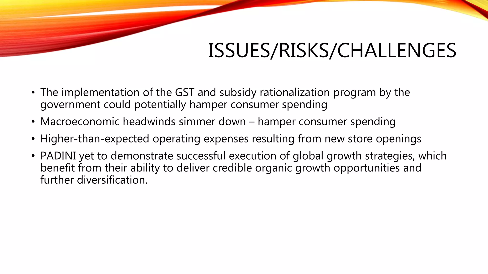 PADINI – Fundamental Analysis FY15 | PPTX