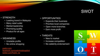 Padini Holdings Berhad | PPTX