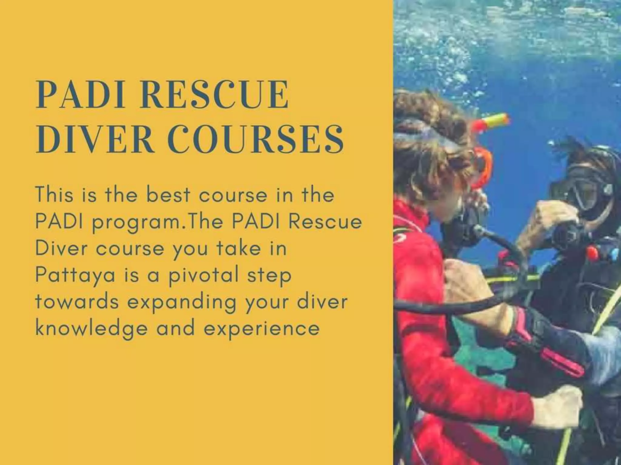Padi rescue diver courses | PPTX | Scuba Diving | Extreme Sports
