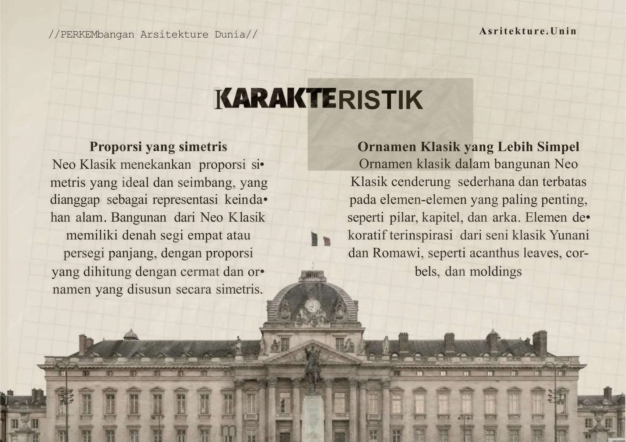 perkembangan arsitektur pada era neo calsic di eropa | PDF