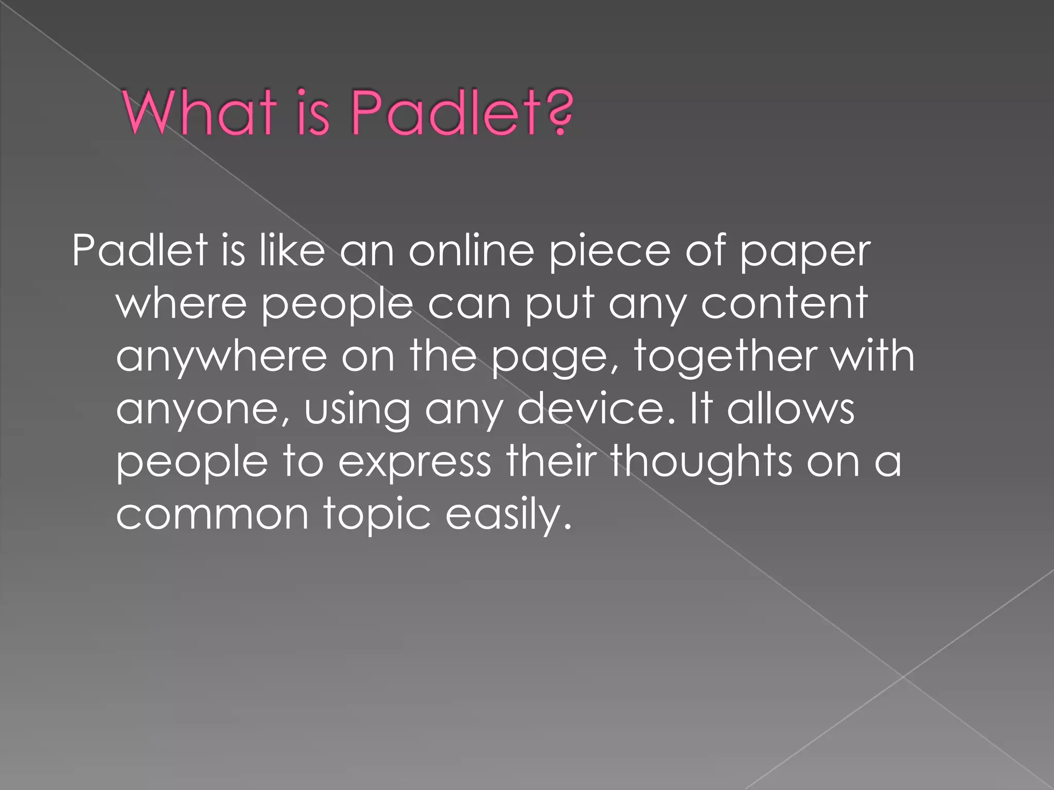 Padlet | PPTX