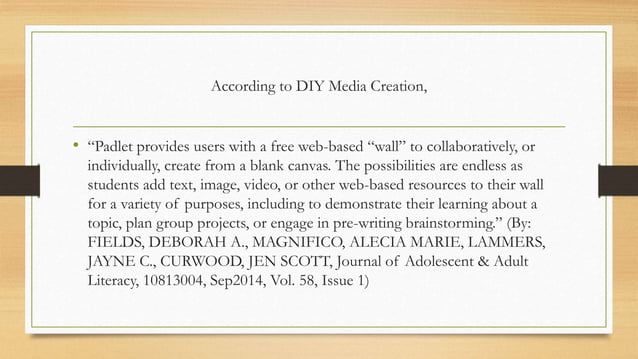 Padlet | PPTX | Internet | Computing