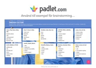 Padlet guide | PDF