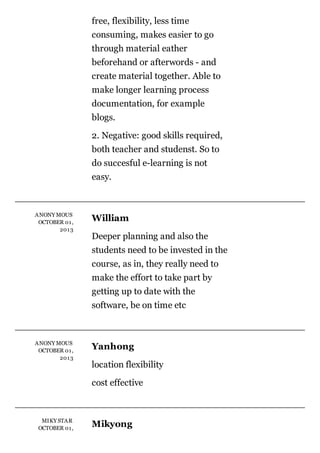 Padlet questions | PDF