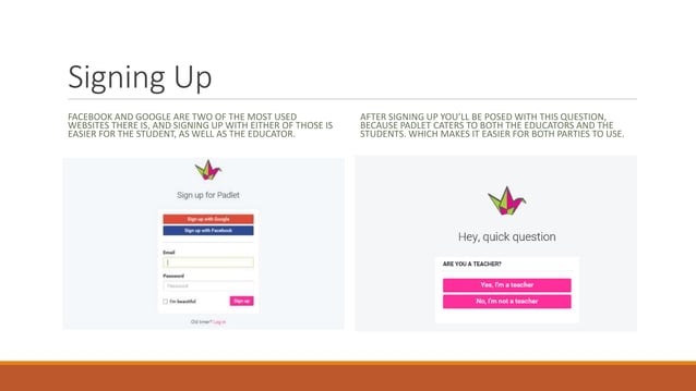 Padlet powerpoint | PPTX | Internet | Computing