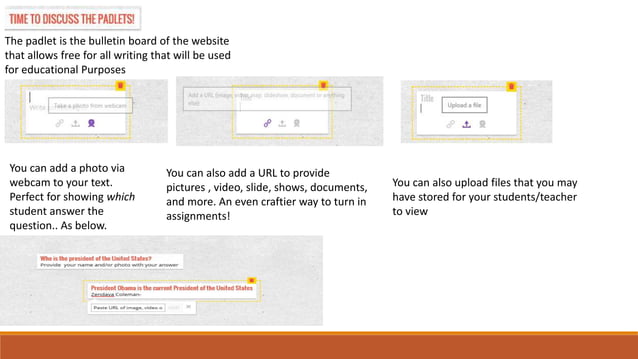 Padlet powerpoint | PPTX | Internet | Computing