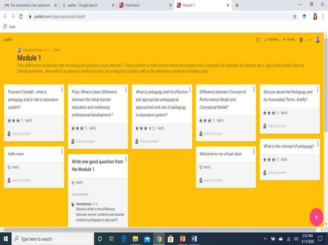 Padlet as a Pedagogical Tool : Innovation of 21st Century | PPT