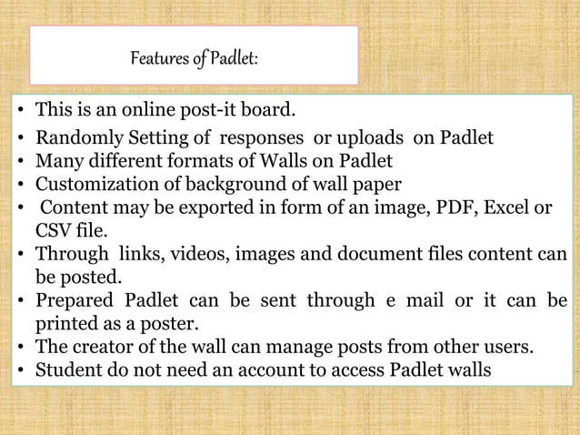 Padlet as a Pedagogical Tool : Innovation of 21st Century | PPT