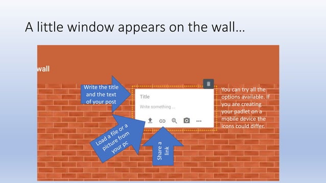 Padlet tutorial | PPTX | Internet | Computing