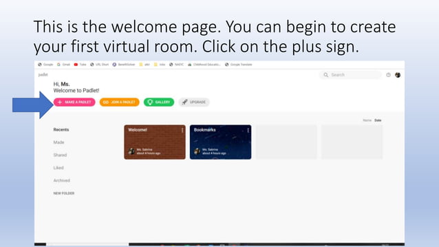 Padlet tutorial | PPTX | Internet | Computing