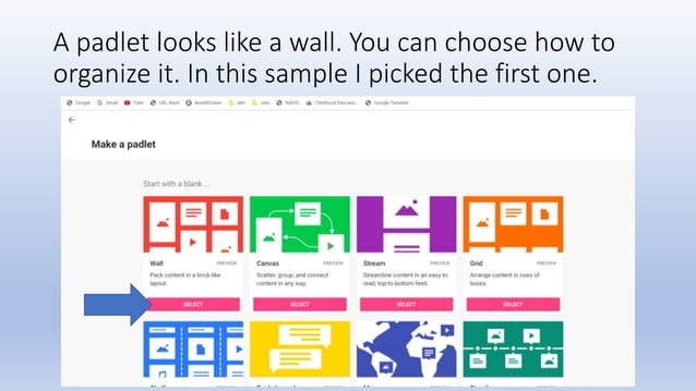 Padlet tutorial | PPTX | Internet | Computing