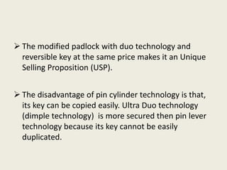 Pad lock industry dinesh nikam | PPT