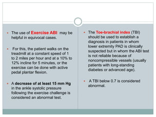 PAD & Lower Extremity Interventions | PPTX