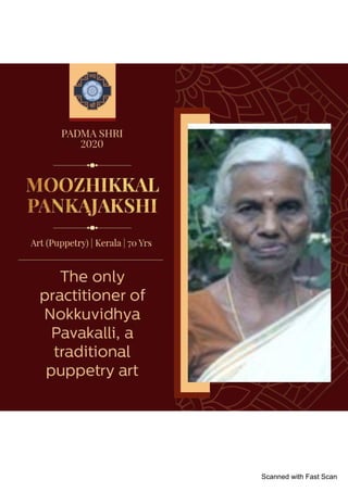 Padma shree-2020 | PDF