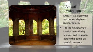 Padmanabhapuram palace (Also for Archies!) | PPTX