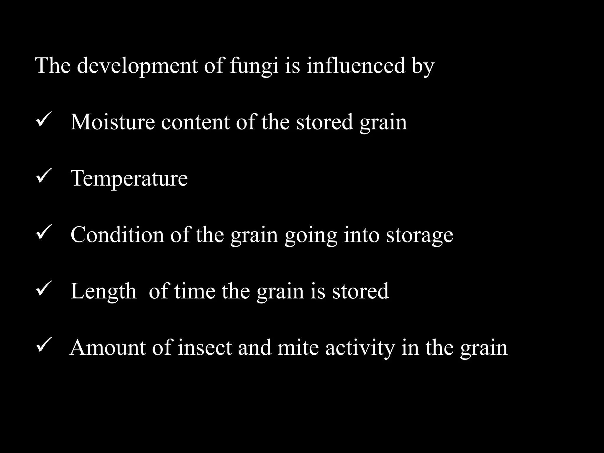 Fungal spoilage in storage grains | PPTX
