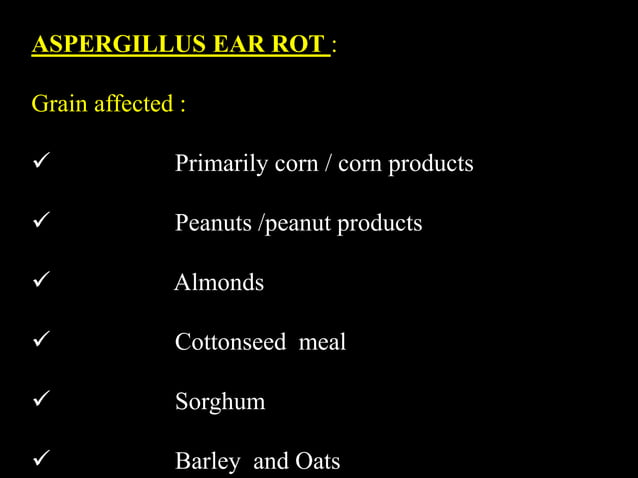 Fungal spoilage in storage grains | PPTX | Gardening | Home & Garden