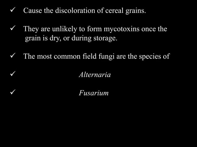 Fungal spoilage in storage grains | PPTX | Gardening | Home & Garden