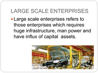 LARGE SCALE ENTERPRISES,EXPORT ORIENTED CORPORATION AND MNC’S IN INDIA ...