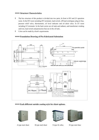 Pad mounted transformer substation | PDF