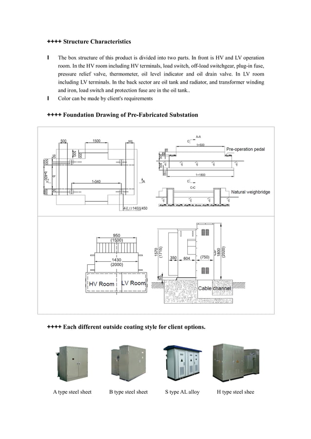 Pad mounted transformer substation | PDF