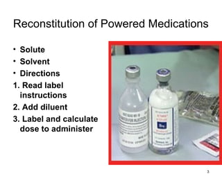 Pa dosage class work part 1 ppt student ppt summer 2011 | PPT