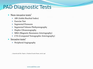 Peripheral Arterial Disease | PPTX