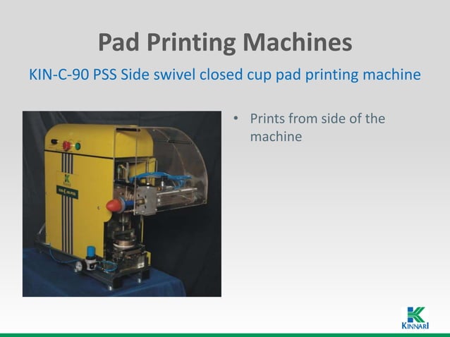 Pad printing machines KIN-C-90 PSS | PPT