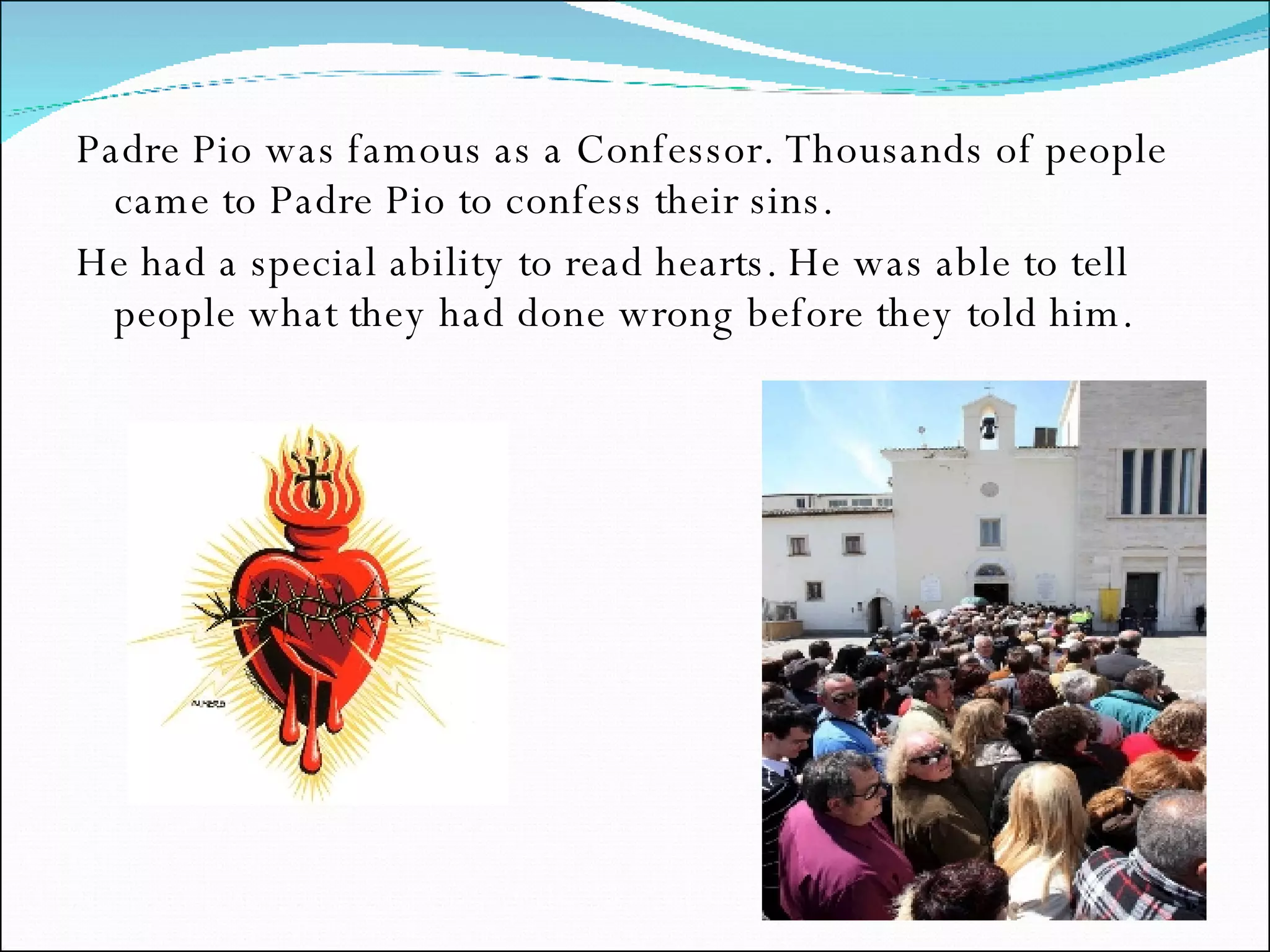 Padre Pio Of Petrelcina New Microsoft Office Power Point Presentation | PPT