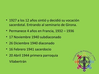 Padre jose maria pujadas | PPT