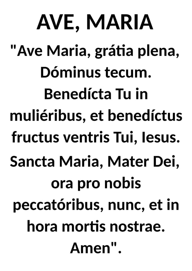 PADRE NUESTRO LATÍN.docx DE LA MISA ORIGINAL | PDF