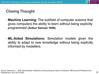 ML-Aided Simulation: A Conceptual Framework for Integrating Simulation ...