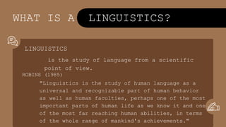 micro and macro linguistics | PPTX