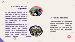Tipos de Familia | PPTX