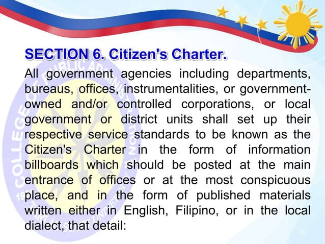 REPUBLIC ACT 9485 - ANTI-RED TAPE ACT OF 2007 with EXPLANATION | PPTX ...