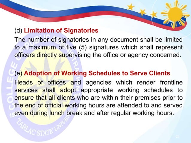 REPUBLIC ACT 9485 - ANTI-RED TAPE ACT OF 2007 with EXPLANATION | PPTX ...