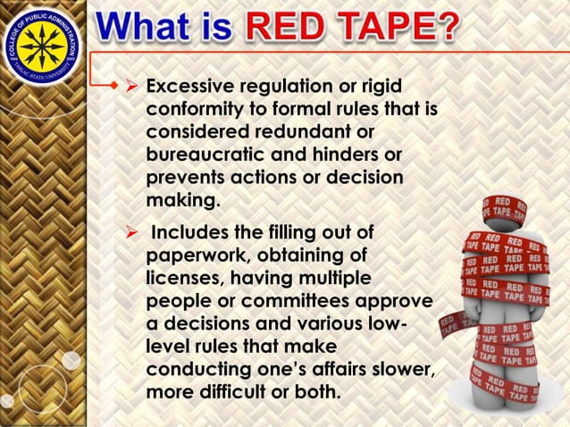 REPUBLIC ACT 9485 - ANTI-RED TAPE ACT OF 2007 with EXPLANATION | PPTX ...