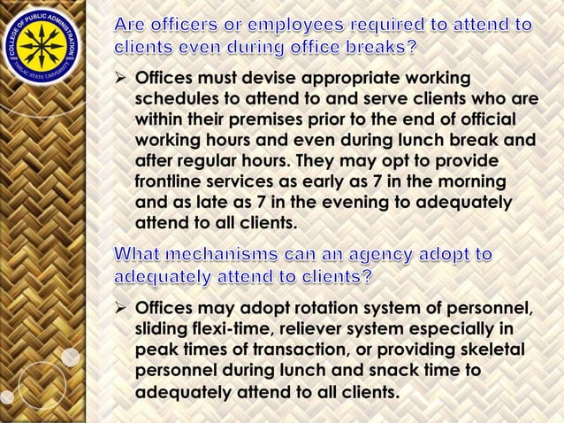 REPUBLIC ACT 9485 - ANTI-RED TAPE ACT OF 2007 with EXPLANATION | PPTX ...