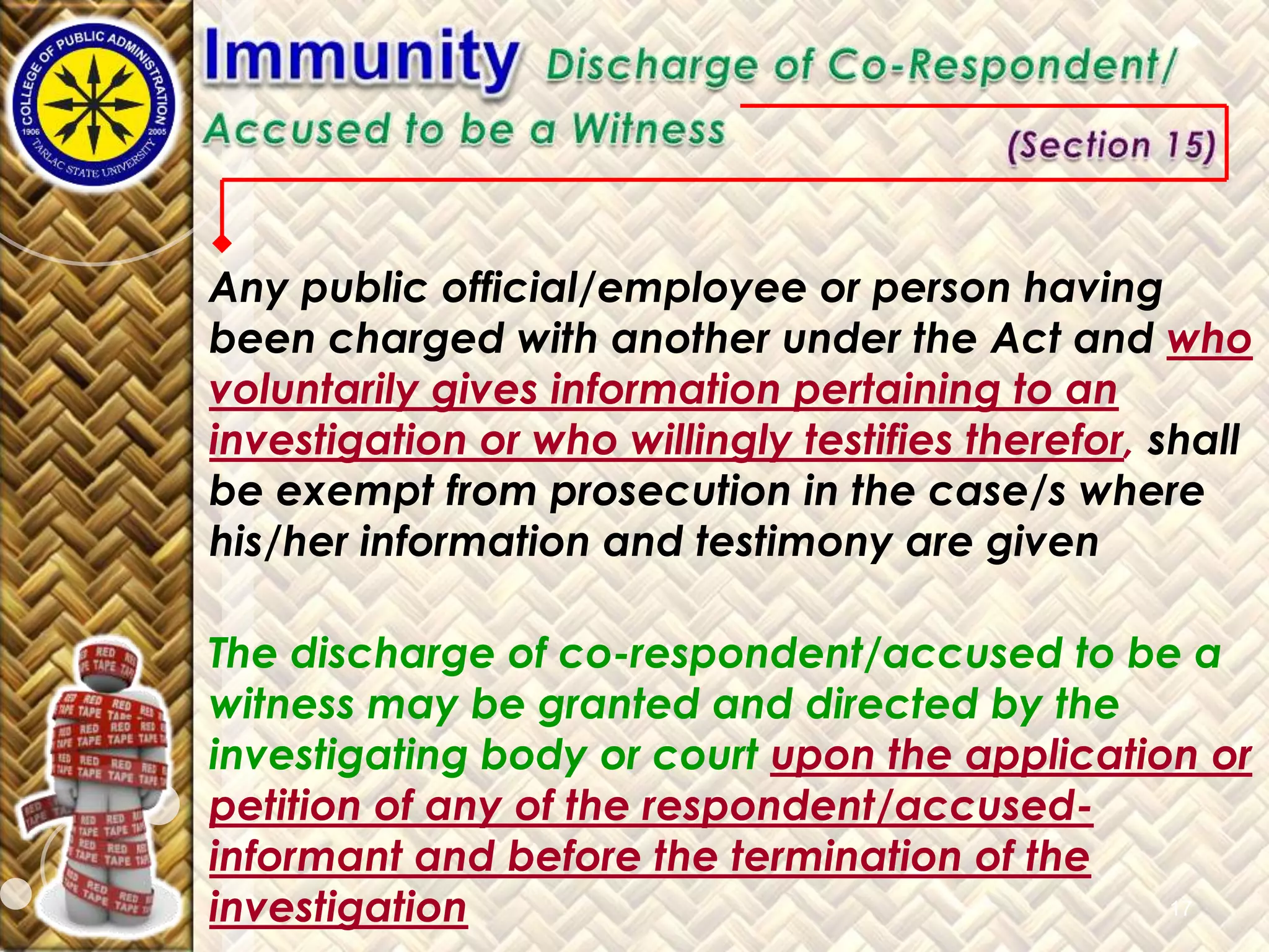 REPUBLIC ACT 9485 - ANTI-RED TAPE ACT OF 2007 (SIMPLIFIED) | PPTX