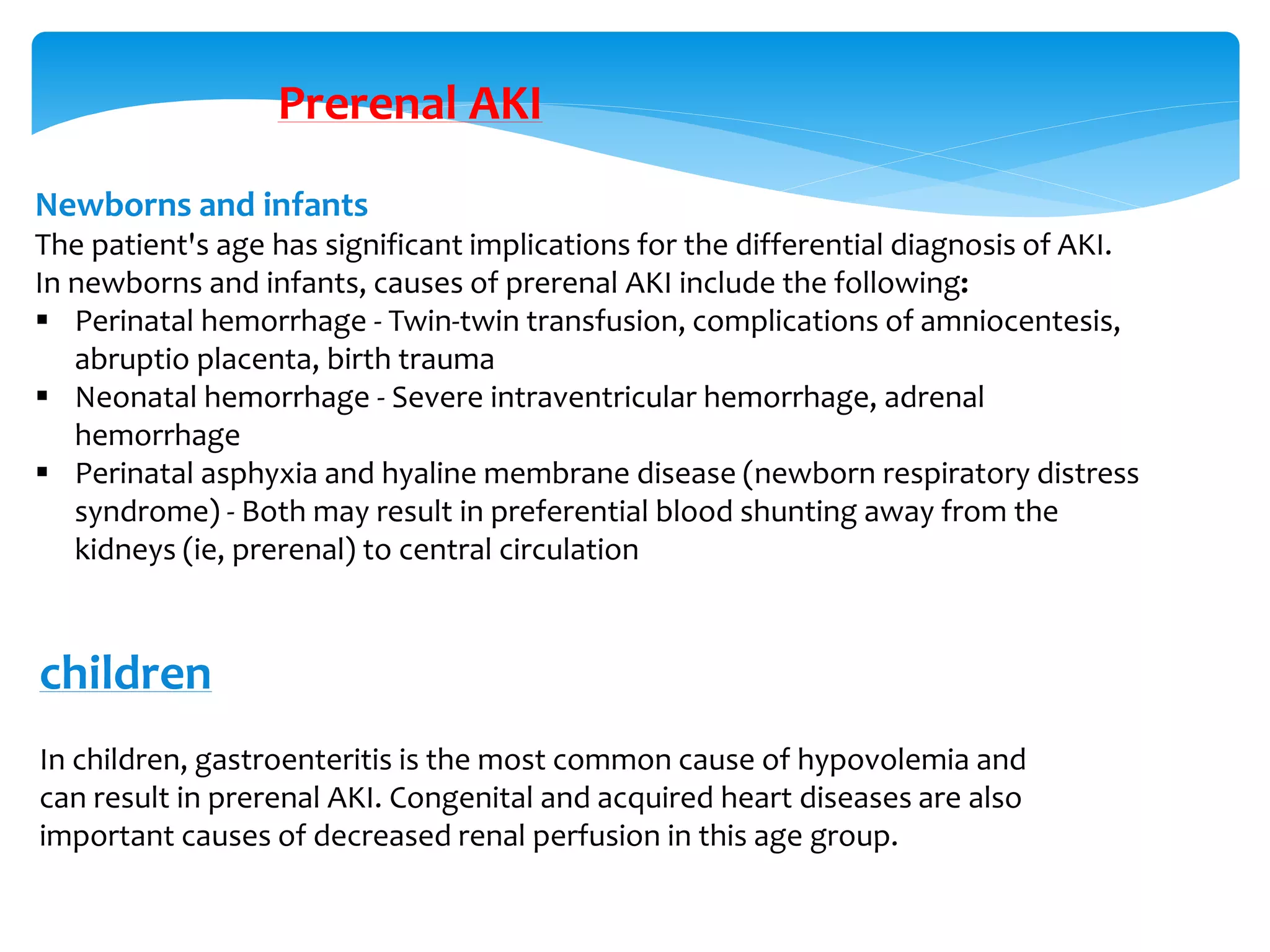 Paediatric acute renal failure | PPT