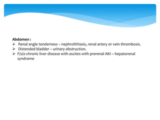 Paediatric acute renal failure | PPTX