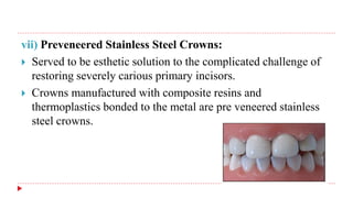 Pediatric aesthetic dentistry | PPTX
