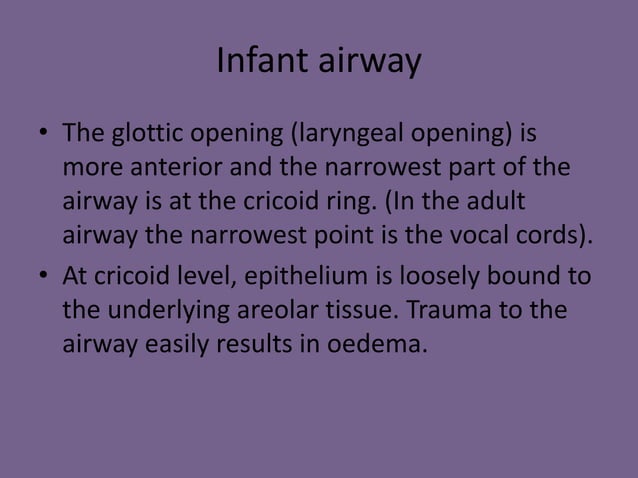 Paediatric anaesthesia practical tips | PPTX