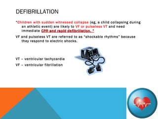 Paediatric bls and choking algorithm | PPT